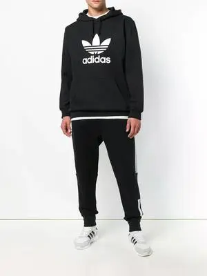 Adidas Trefoil Hoodie - Black
