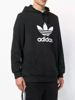 Adidas Trefoil Hoodie - Black
