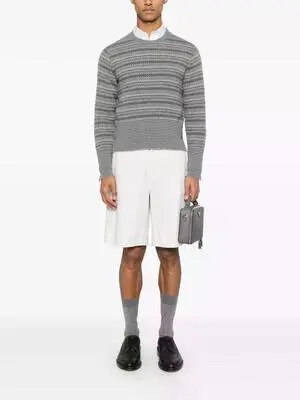 Thom Browne Fairisle Jacquard Cashmere Sweater