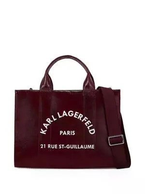 Karl Lagerfeld Rue St-guillaume Coated Tote Bag