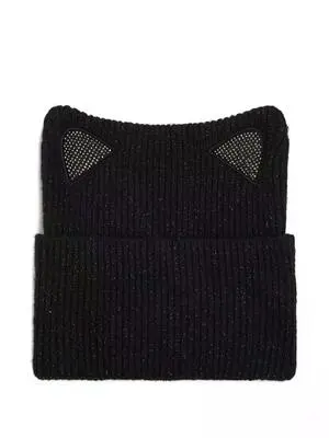 Karl Lagerfeld Choupette Beanie - Black