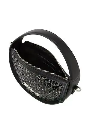 Karl Lagerfeld Signature Herrin Sequined Crossbody Bag
