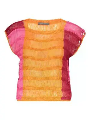 Alberta Ferretti Fringe-detailing Blouse