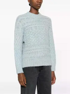 Eleventy Cable-knit Pullover Sweater