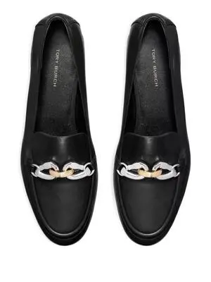 Tory Burch Chain-link Embellishment Loafers