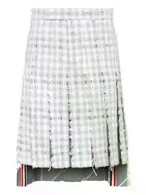 Thom Browne Frayed Skirts