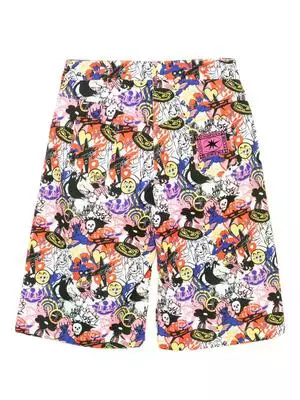 CHOPOVA LOWENA Cosmo Printed Shorts