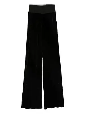 Rick Owens Velvet Panel Trousers