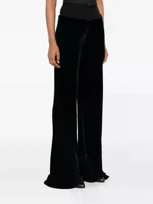 Rick Owens Velvet Panel Trousers