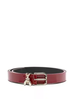 Patrizia Pepe Patent Leather Belt - Red