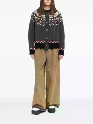 Alanui Fair Isle Cardigan