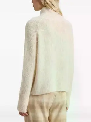 Woolrich High-neck Alpaca-wool Blend Sweater - Neutrals