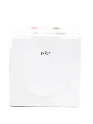 BRAUN WATCHES Travel World Timer Clock - White