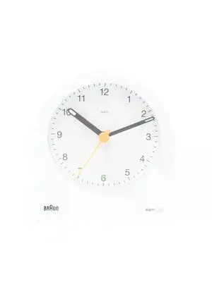 BRAUN WATCHES Analogue Alarm Clock - White