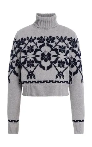 HIGH SPORT Zoe Fair Isle Wool Sweater