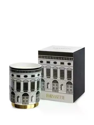 FORNASETTI Architecture-print Candle