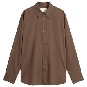 Studio Nicholson Boxy Oversized Shirt - Brown