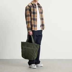 A.p.c. Bobby Check Wool Overshirt - Dark Navy