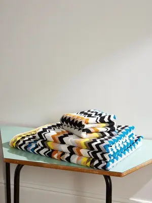 Missoni Best Set Of Five Striped Cotton-terry Towels - Multi