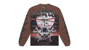 GODSPEED Airstrike Long Sleeve T-shirt - Brown
