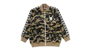 A BATHING APE 1st Camo Relaxed Fit Track Jacket - Yellow