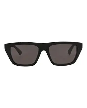 Bottega Veneta Square Frame Recycled Acetate Sunglasses