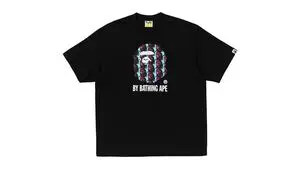 A BATHING APE Ape Head Pattern Bathing Ape Relaxed Fit Tee Shirt