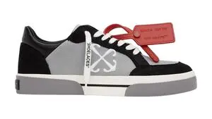 Off-White Vulcanized Low Top Sneakers - Grey Black