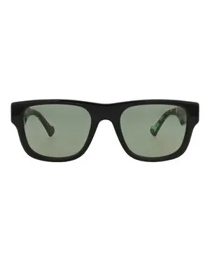 Gucci Square Frame Recycled Acetate Sunglasses