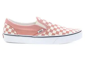 VANS Classic Checkerboard Slip-on Sneakers - Rose Dawn/true White