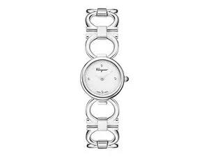 FERRAGAMO Double Gancini Bracelet - Stainless Steel