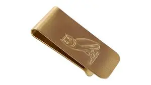 OVO Debossed Money Clip - Gold
