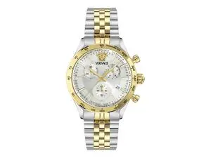 Versace Hellenyium Chrono Petite Bracelet - Stainless Steel