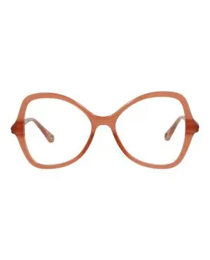 Chloé Cat Eye Optical Frames - Pink Pink Transparent (ch0004o/30009824/001)