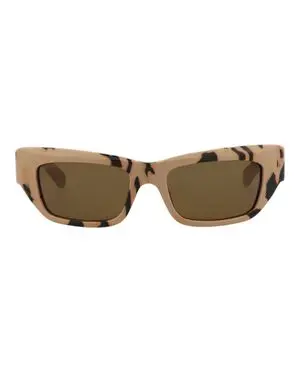 Gucci Cat Eye Frame Recycled Acetate Sunglasses - Havana Havana Brown (gg1296s/30013841/003)