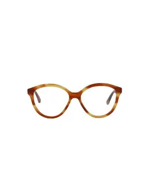 Chloé Cat Eye Bio Acetate Sunglasses - Havana Havana Transparent (ch0089s/30013114/001)