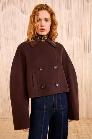 Ulla Johnson Marta Cropped Coat