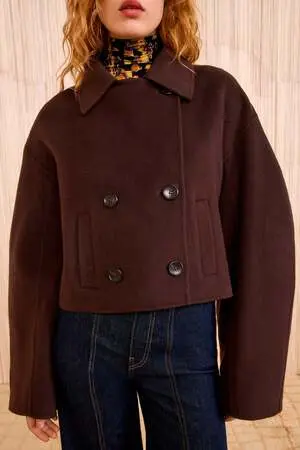 Ulla Johnson Marta Cropped Coat