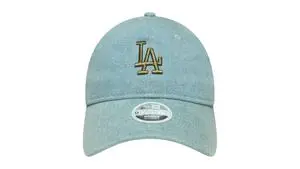 New Era Los Angeles Dodgers Denim 9twenty Cap - Navy Blue