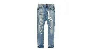PURPLE BRAND Light Indigo Vintage Jeans - Light Blue