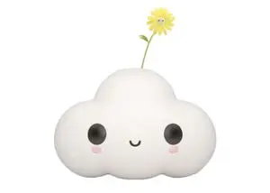 FRIENDS WITH YOU Little Cloud Flower Vase - Multicolor