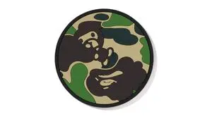A BATHING APE Abc Camo Milo Coaster - Green