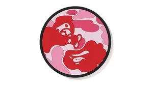 A BATHING APE Abc Camo Milo Coaster - Pink
