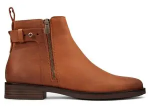 Clarks Memi Lo Leather Ankle Boots