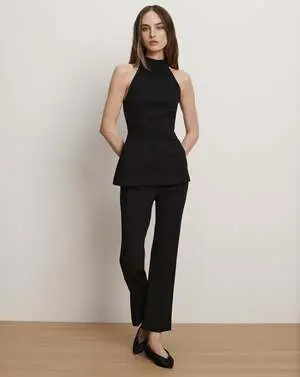 Veronica Beard Kean Ponte Slim-leg Trouser