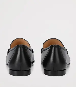 Chloé Calfskin Loafers - Black