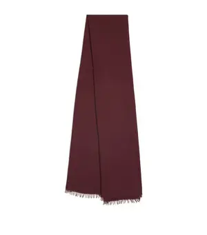 Max Mara Weekend Max Mara Fringe Butterfly Scarf Red