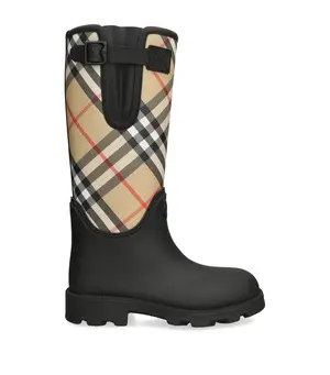Burberry Paneled Boots For Women