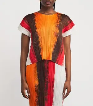 Issey Miyake Pleated Top