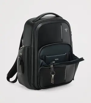 Tumi Leather Arrivé Barker Backpack